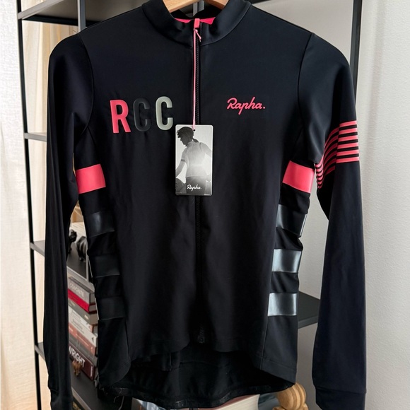 Rapha | Tops | Nwt Rapha Rcc Pro Team Long Sleeve Jersey Small Black ...